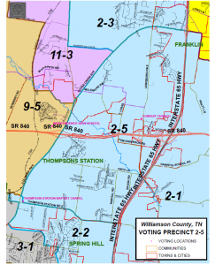 New voting precinct as Williamson County continues to grow | Williamson ...